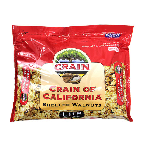 【廃番】生くるみ クルミLHP 1kg 無塩タイプ アメリカ カリフォルニア産 CRAIN社 チャック袋 窒素ガス充填 フレッシュパック【ゆうメール／送料無料】__ 【ママパンWEB本店】小麦 ...