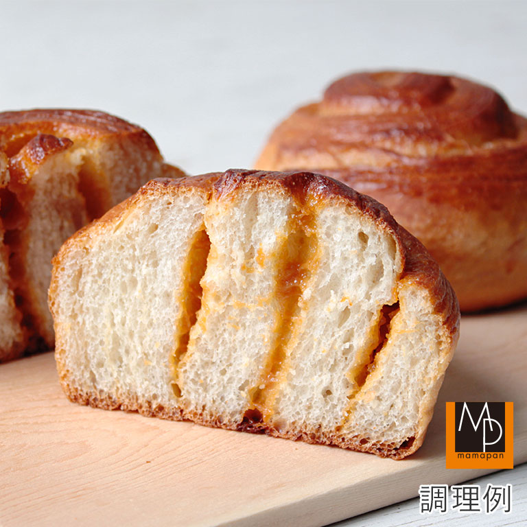 冷凍パン生地 キャラメルマキアートロール（キャラメルコーヒーロール） KOBEYA 業務用 1ケース 73g×80__ 【ママパンWEB本店】小麦粉と優れた食材をそろえるお店